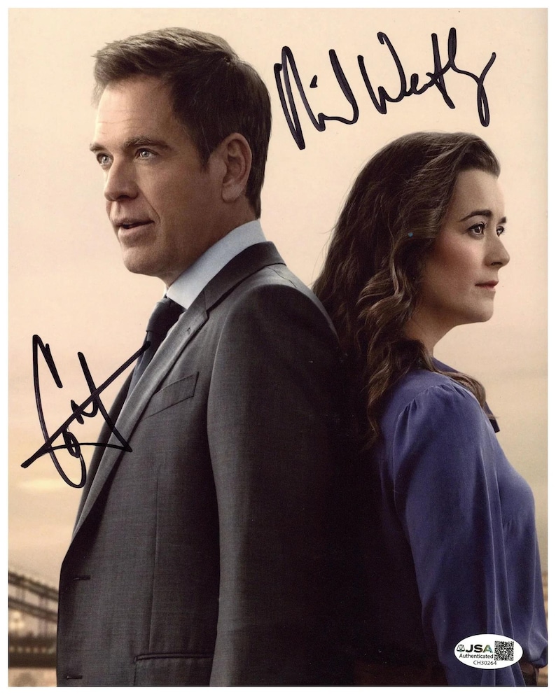 Cote De Pablo & Michael Weatherly NCIS Signed Autograph Reprint Photo ...