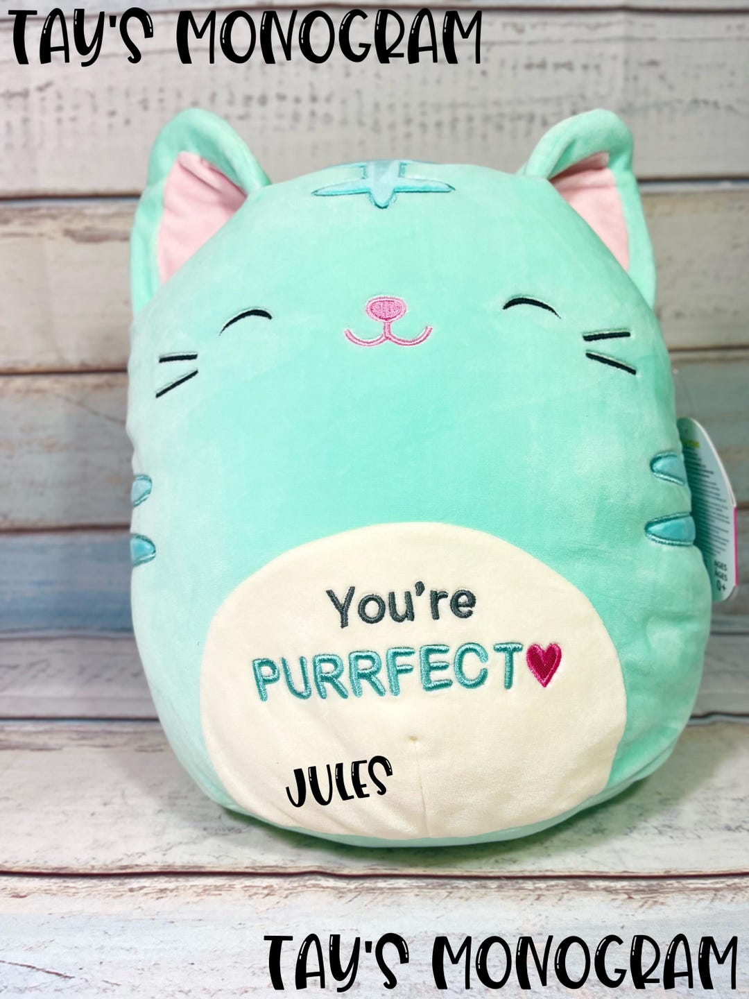 Jules the Cat Squishmallow: Personalized 14" Plushie - Etsy