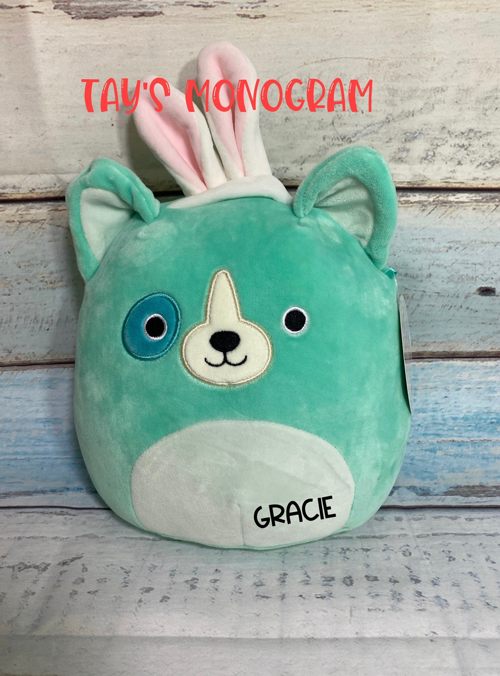 Monogram | Personalized | Stuffed Animals | Plushies | Squishmallows ...