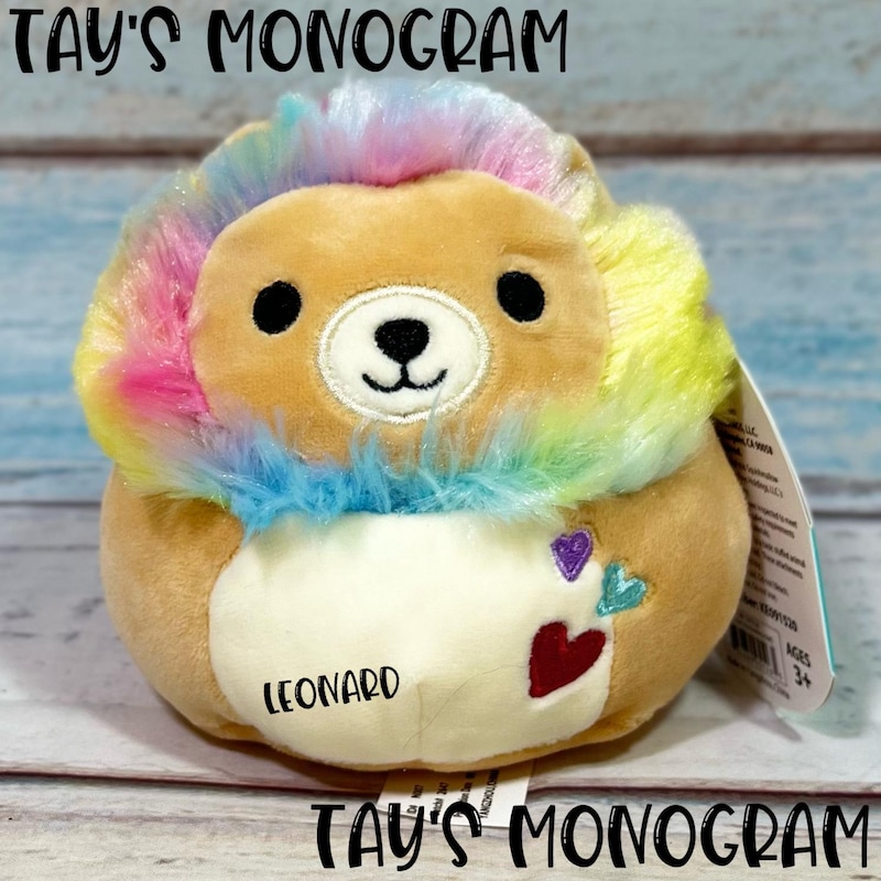 Stuffed Lion Heart - Etsy