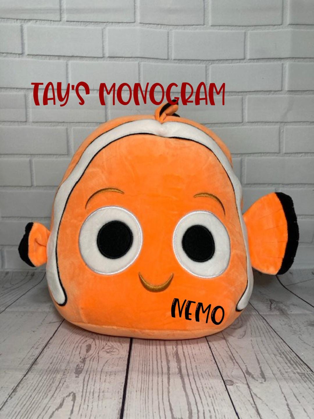 Nemo Squishmallow| Disney Plushie| Personalization| Plushie| Limited ...