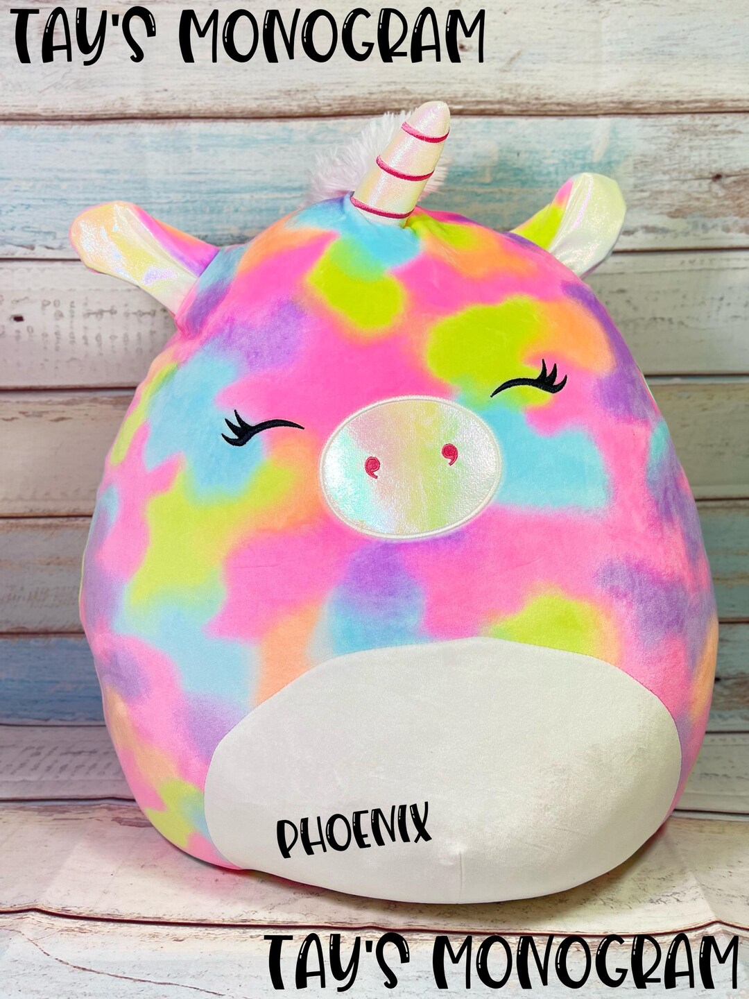Phoenix the Unicorn Squishmallow| Toy| Unicorn Plushie| Personalization ...