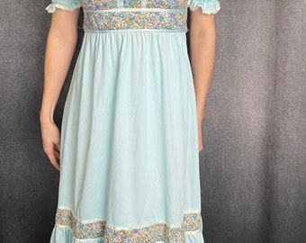 Blue Prairie Dress | Etsy