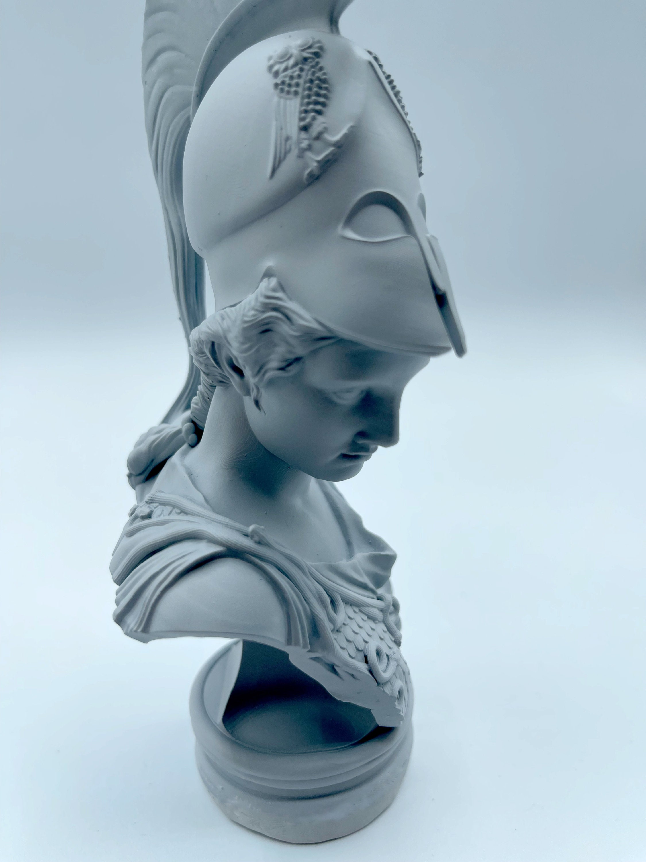 Athena bust/sculpture 3D Printed - Etsy UK