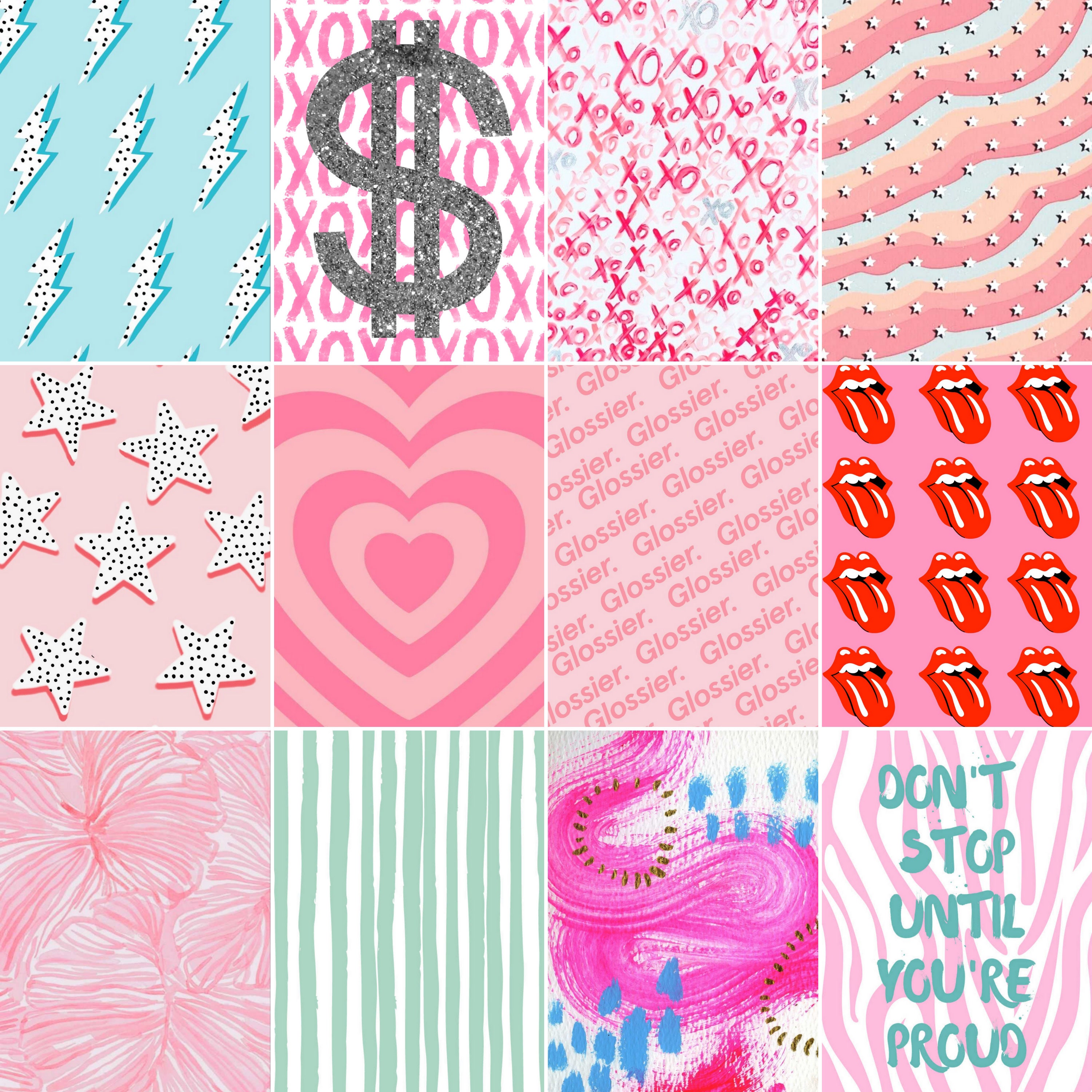 Preppy Aesthetic Wall Collage Kit Preppy Aesthetic Collage - Etsy Australia