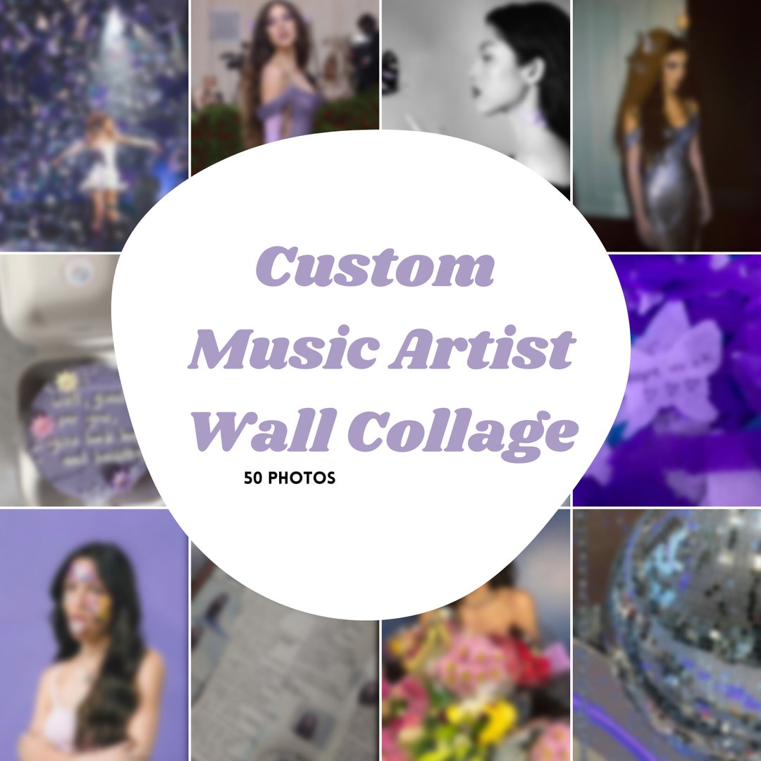 Custom Wall Collage Prints, Wall Collage Kit, Teen Bedroom, Trendy Room ...