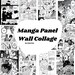 Manga Panel Wall Collage Manga Wall Collage Kit Anime Room | Etsy