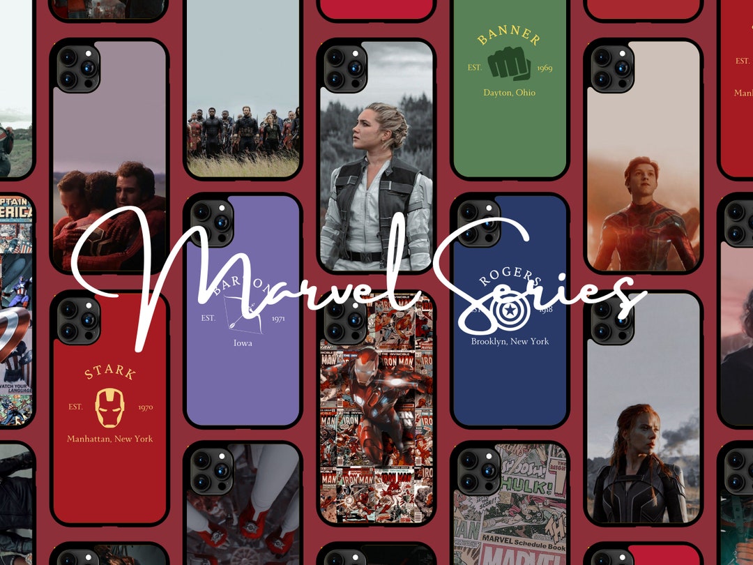 Marvel iPhone Case, Subtle Marvel Phone Case, Superhero Phone Case ...