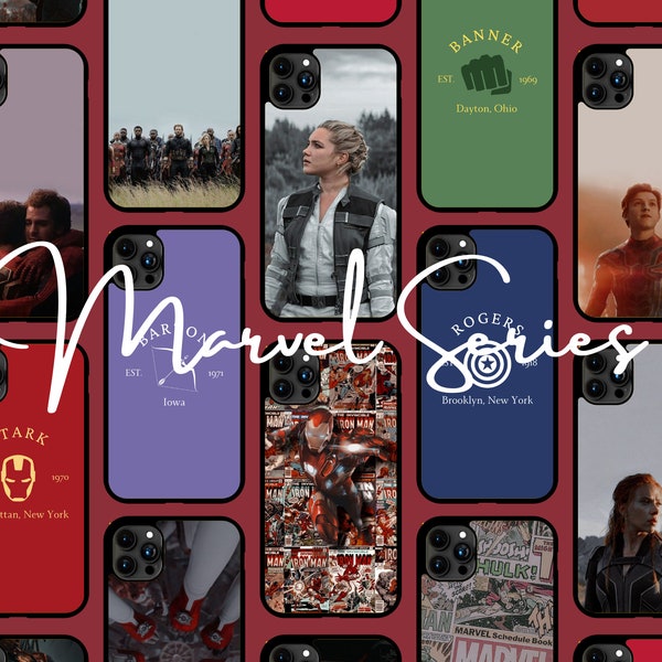 Marvel's iPhone Case - Etsy
