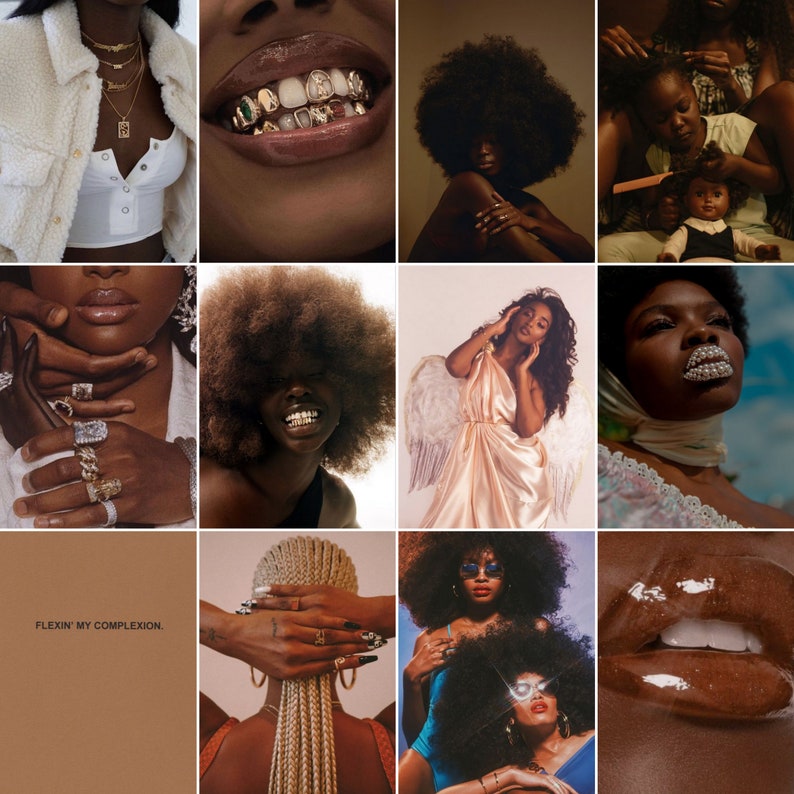 Black Girl Magic Wall Collage Kit Black Girl Wall Collage - Etsy