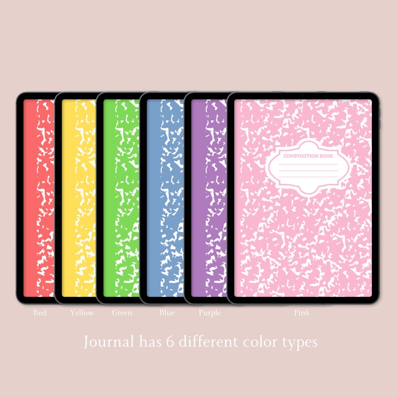 Digital Composition Journal, Digital Notes, Goodnotes Journal ...