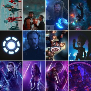 Marvel Wall Collage Prints,marvel Wall Collage Kit,avengers Decor ...