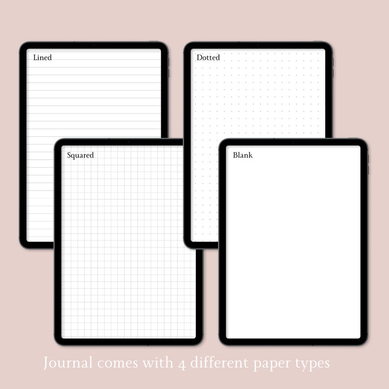 Digital Composition Journal Digital Notes Goodnotes Journal | Etsy