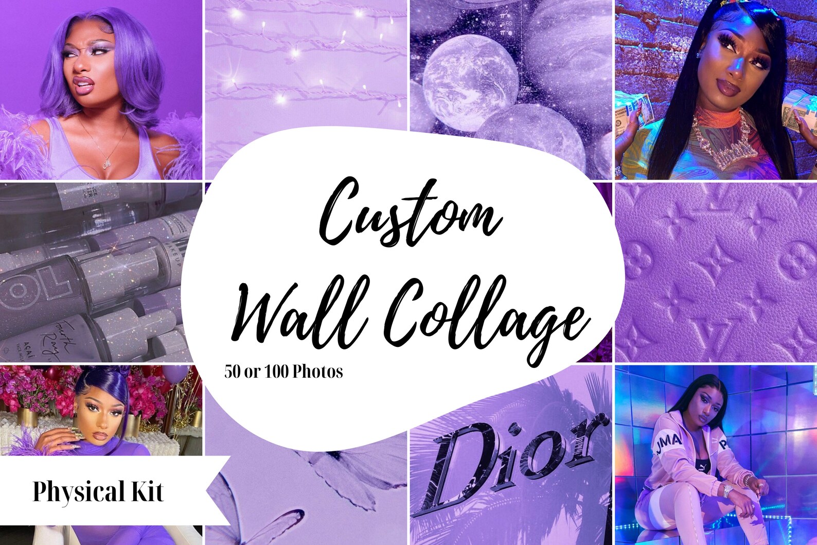 Custom Wall Collage Prints Wall Collage Kit Teen Bedroom - Etsy