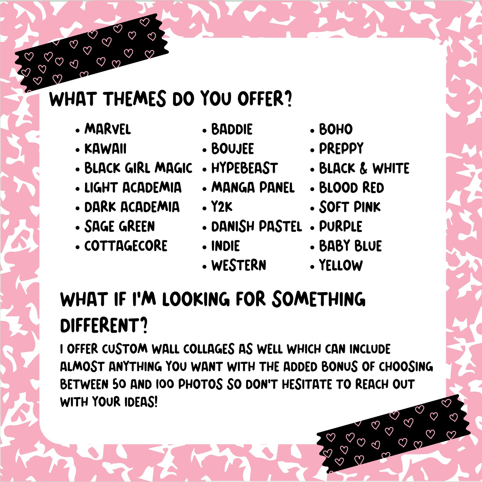 Groovy Wall Collage Prints, Seventies Wall Collage Kit, Teen Bedroom ...