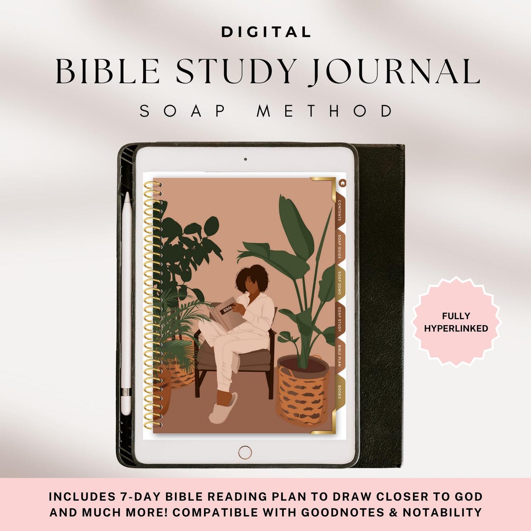 SOAP Method Digital Bible Study Journal for iPad & Tablets | Beginner ...