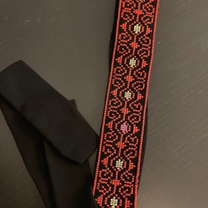 Jordanian Palestinian Tatreez Embroidery Headband Belt, Made in Jordan ...