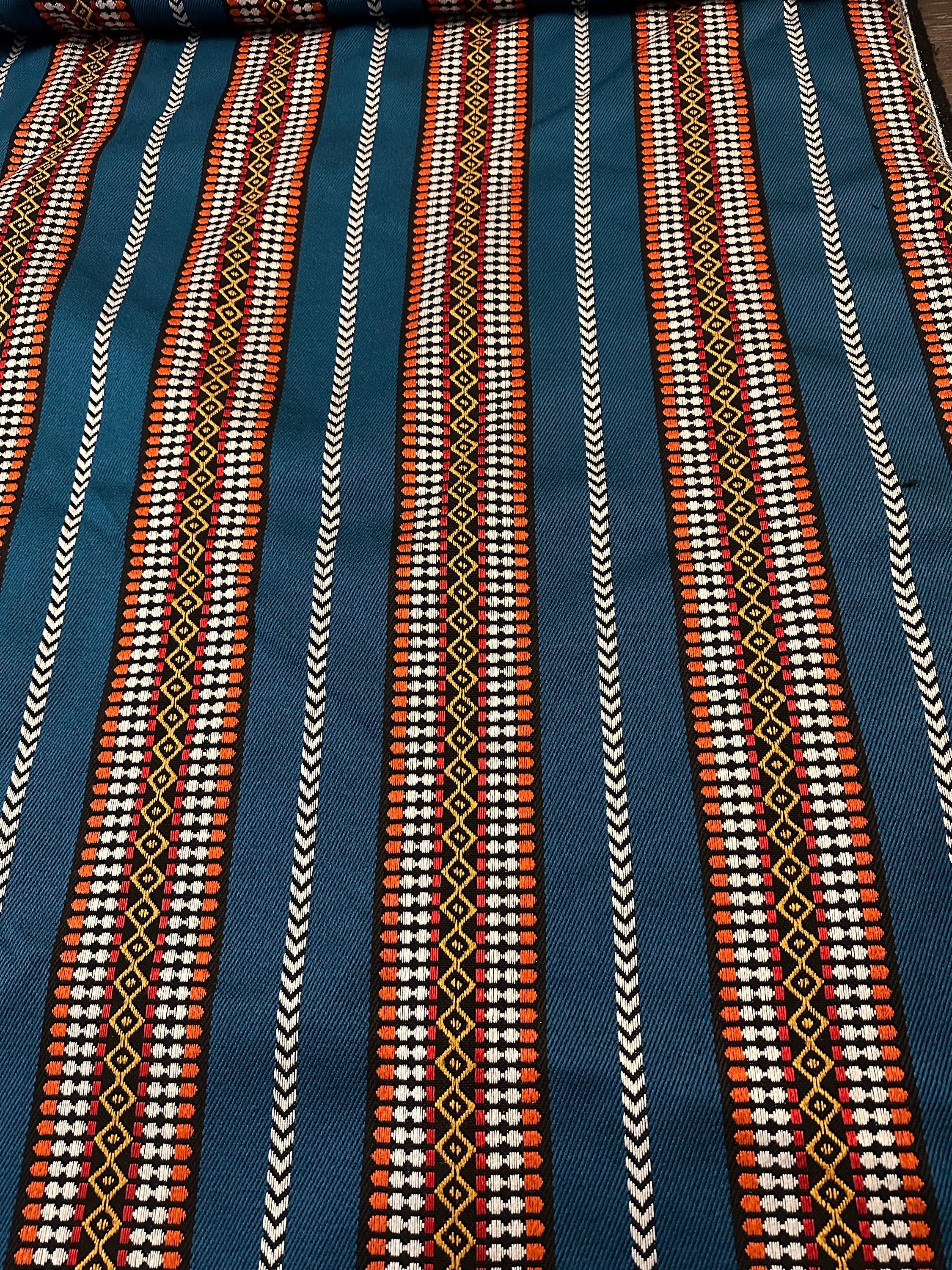 Jordanian Made Bedouin Sadu Fabric for Cushions, Tablecloths, Pillow ...