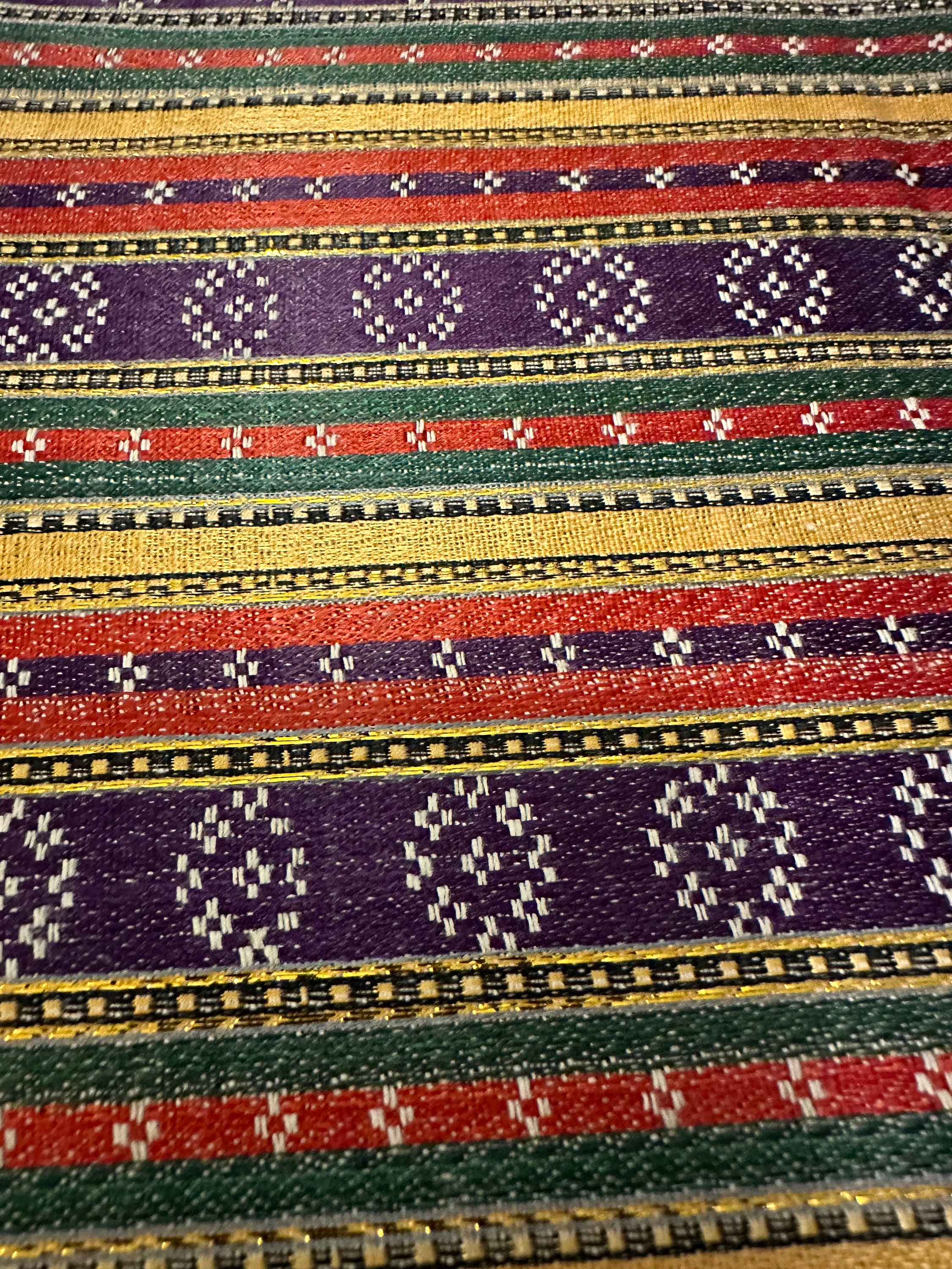 Saya Kashmir Fabric, Authentic Traditional Levantine Textile Used for ...