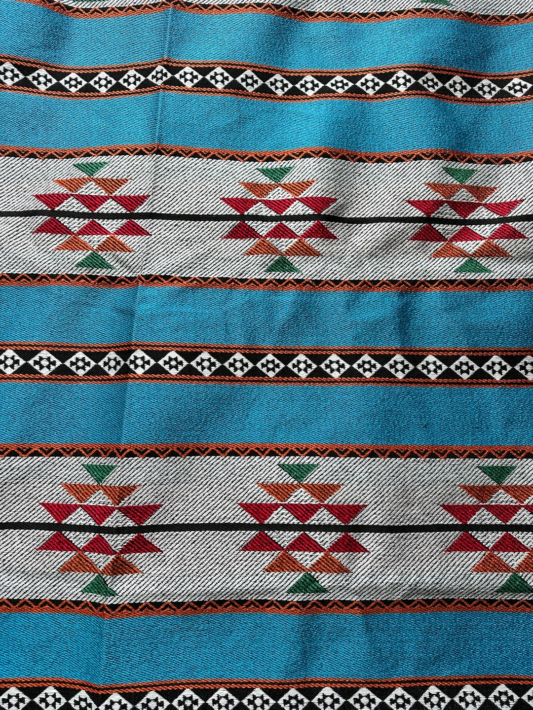Jordanian Made Bedouin Sadu Fabric for Cushions, Tablecloths, Pillow ...
