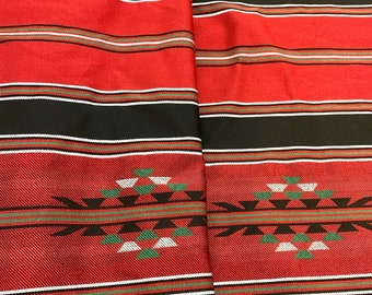 Jordanian Made Bedouin Sadu Fabric for Cushions, Tablecloths, Pillow ...