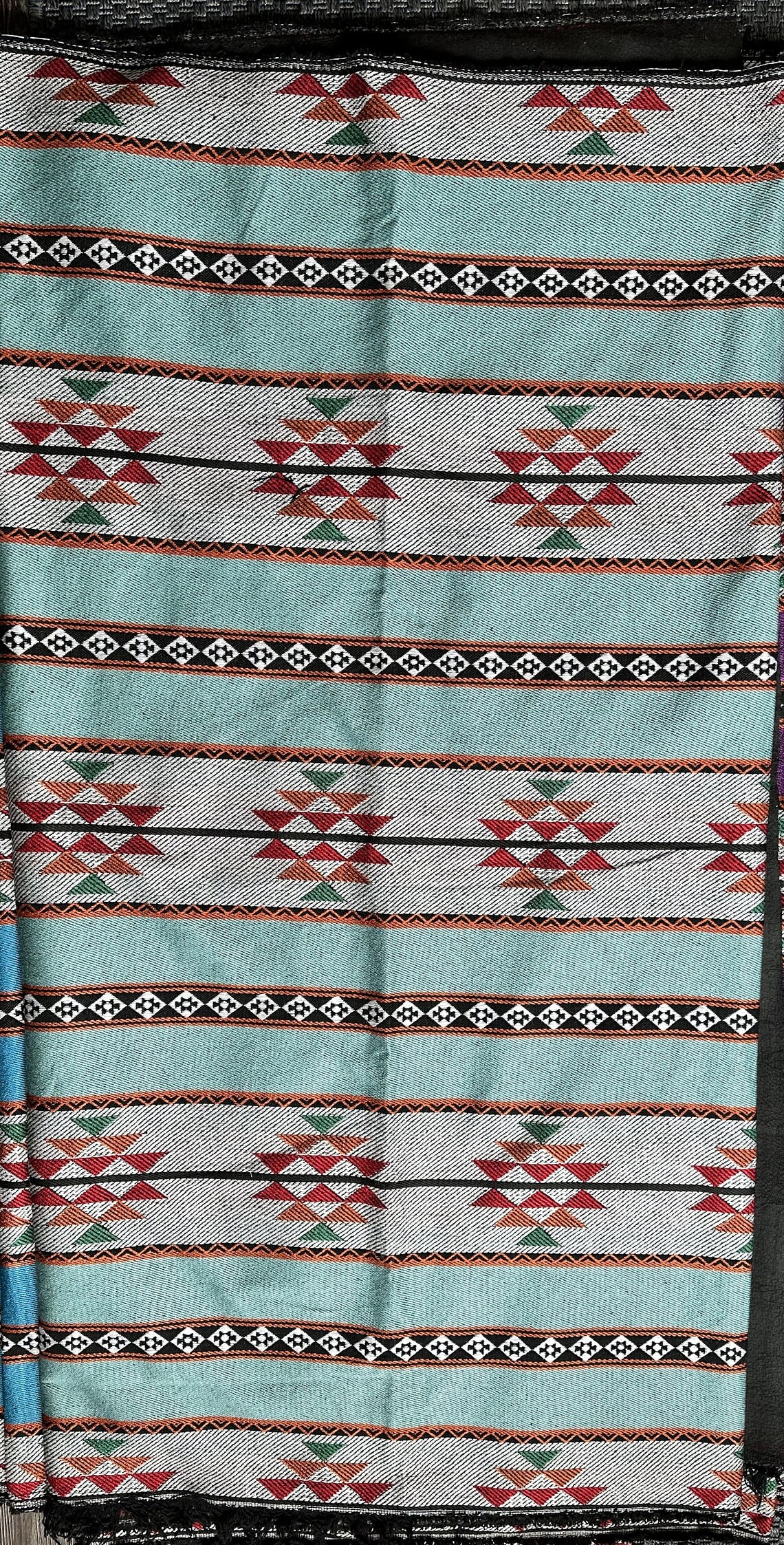Jordanian Made Bedouin Sadu Fabric for Cushions, Tablecloths, Pillow ...