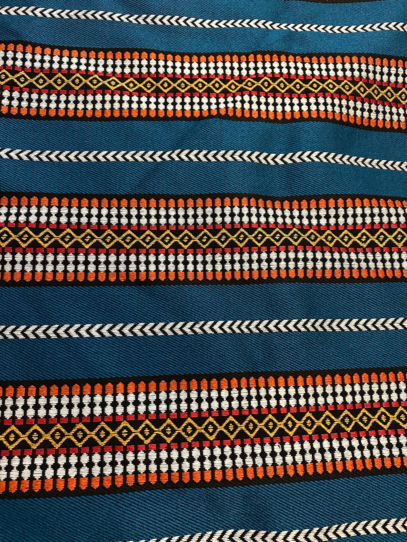 Jordanian Made Bedouin Sadu Fabric for Cushions, Tablecloths, Pillow ...