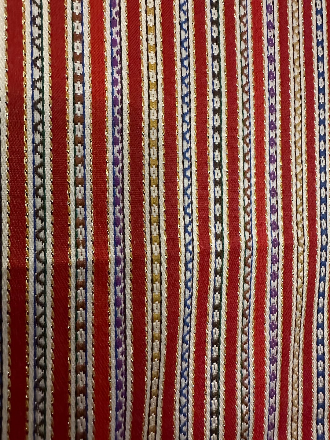 Saya Kashmir Fabric, Authentic Traditional Levantine Textile Used for ...