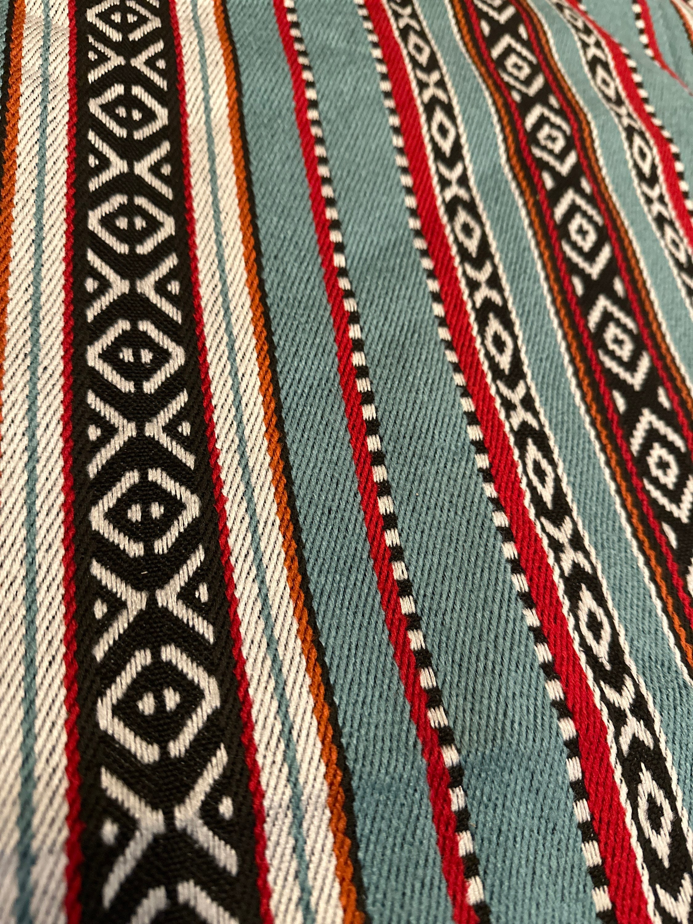 Jordanian Made Authentic Bedouin Sadu Fabric for Cushions, Tablecloths ...