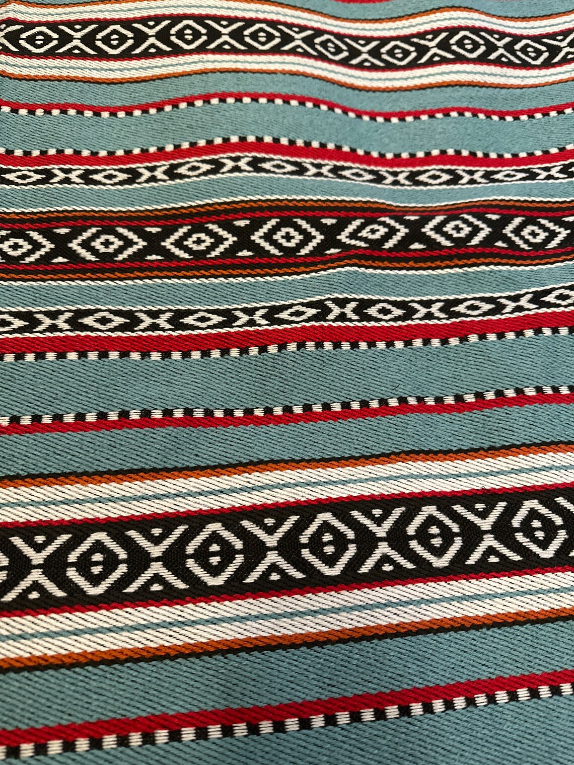 Jordanian Made Authentic Bedouin Sadu Fabric for Cushions, Tablecloths ...