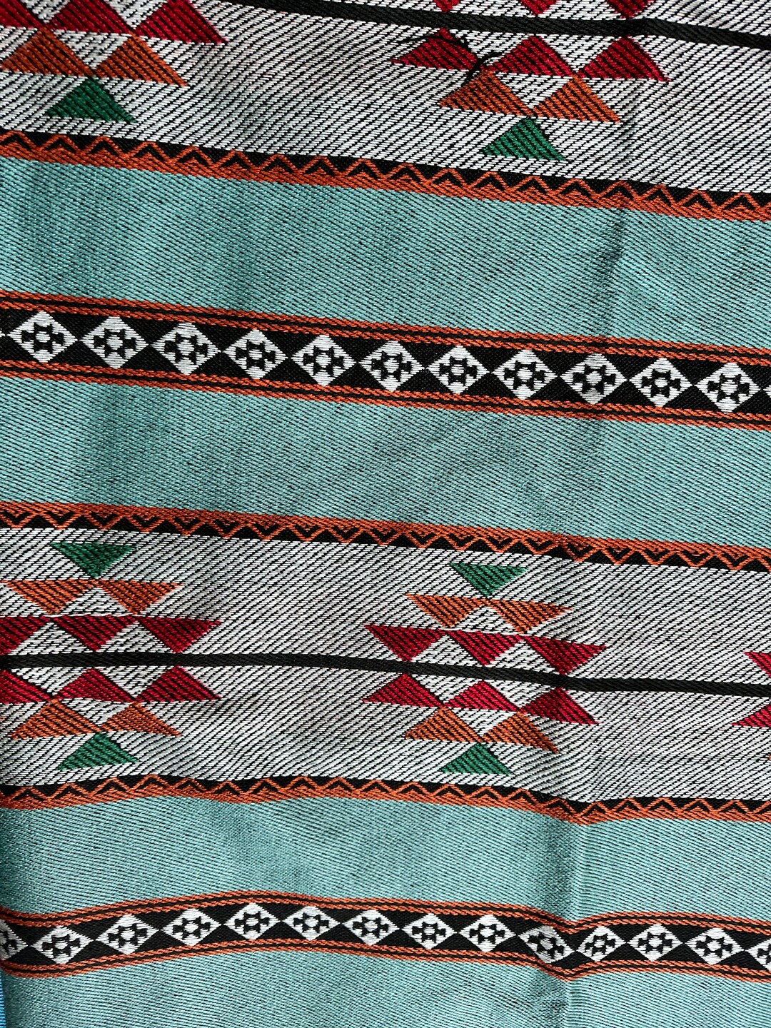 Jordanian Made Bedouin Sadu Fabric for Cushions, Tablecloths, Pillow ...