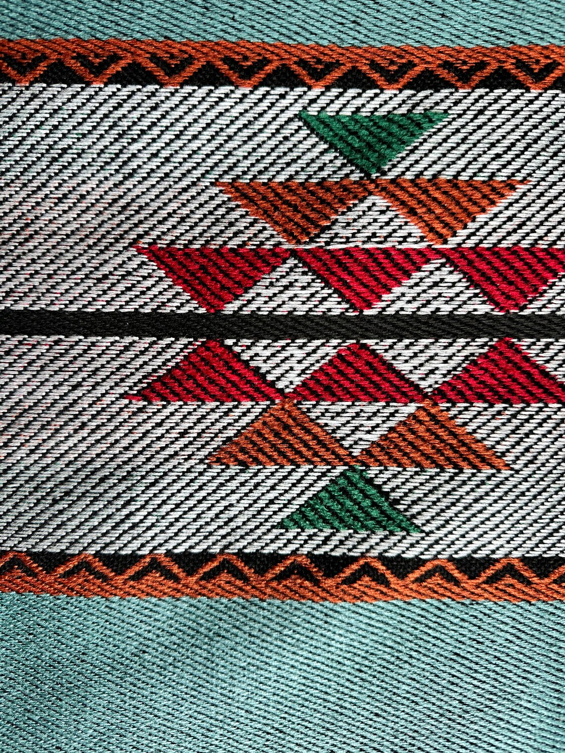 Jordanian Made Bedouin Sadu Fabric for Cushions, Tablecloths, Pillow ...