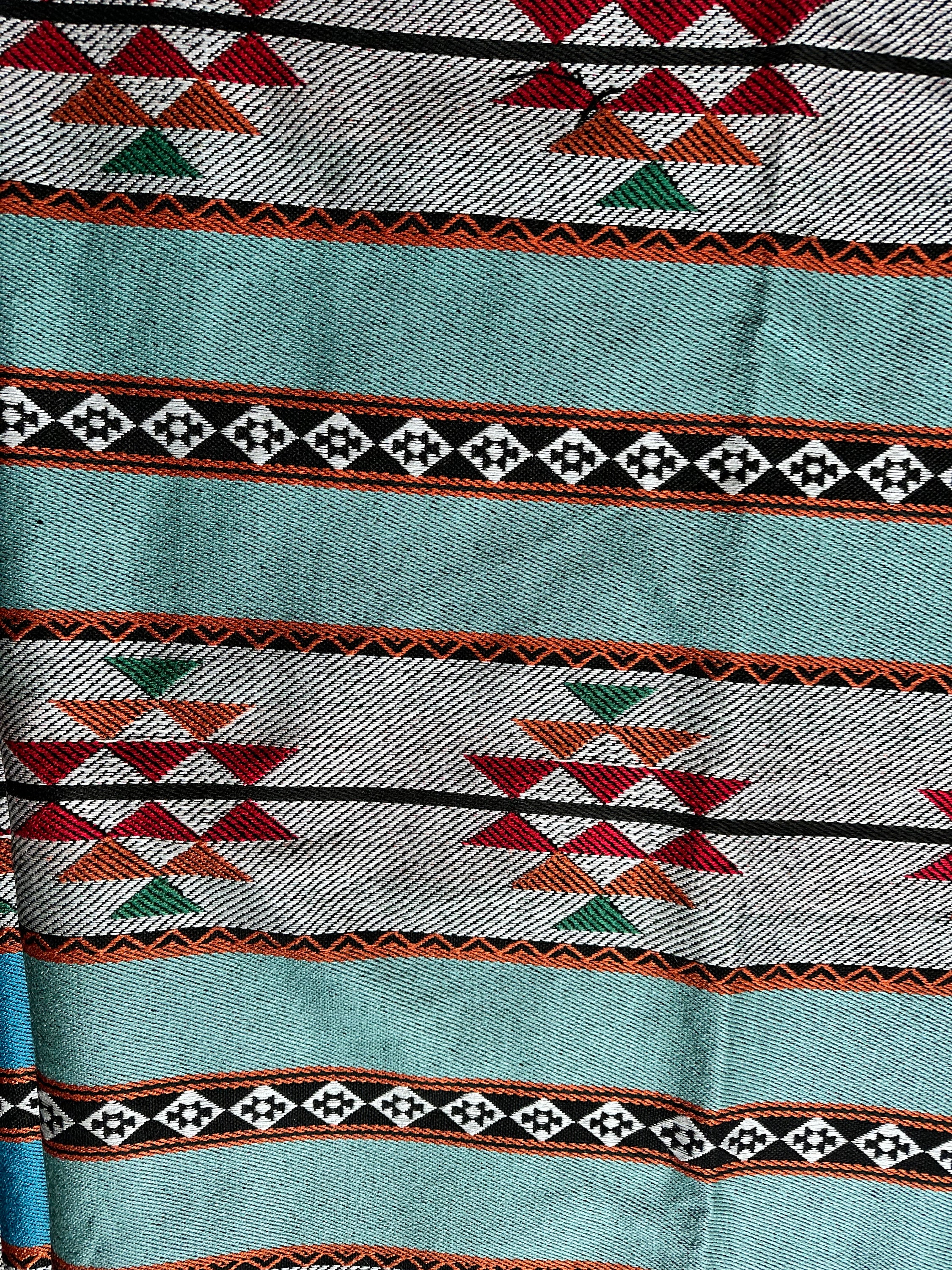 Jordanian Made Bedouin Sadu Fabric for Cushions, Tablecloths, Pillow ...