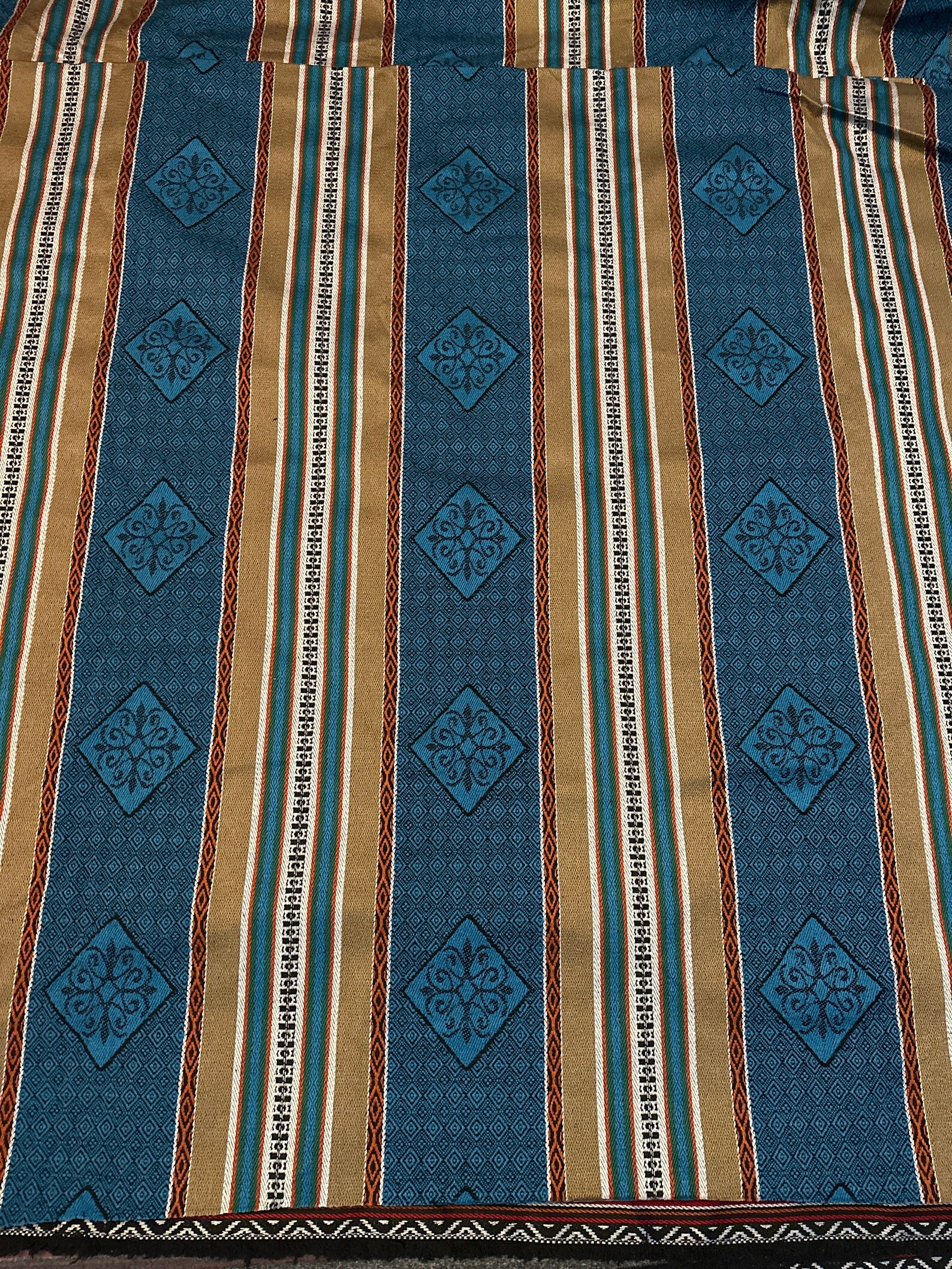 Jordanian Made Bedouin Sadu Fabric for Cushions, Tablecloths, Pillow ...