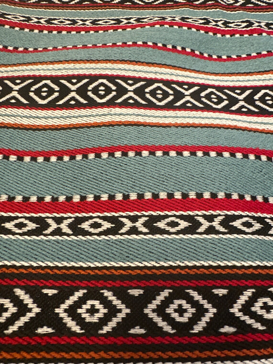 Jordanian Made Authentic Bedouin Sadu Fabric for Cushions, Tablecloths ...