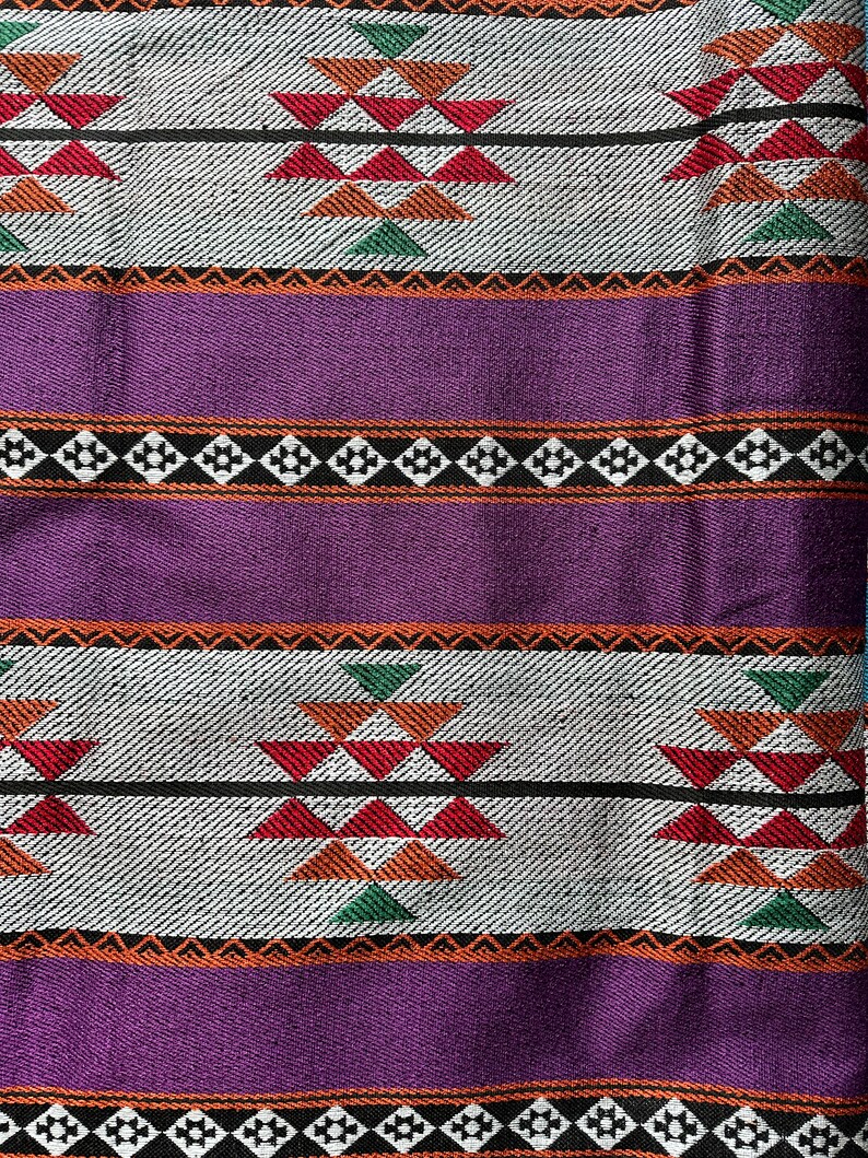 Jordanian Made Bedouin Sadu Fabric for Cushions Tablecloths - Etsy