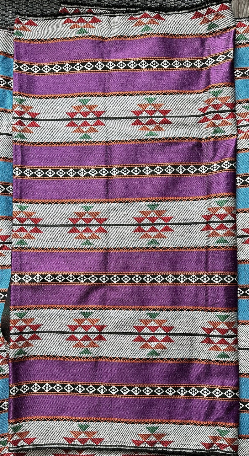 Jordanian Made Bedouin Sadu Fabric for Cushions, Tablecloths, Pillow ...