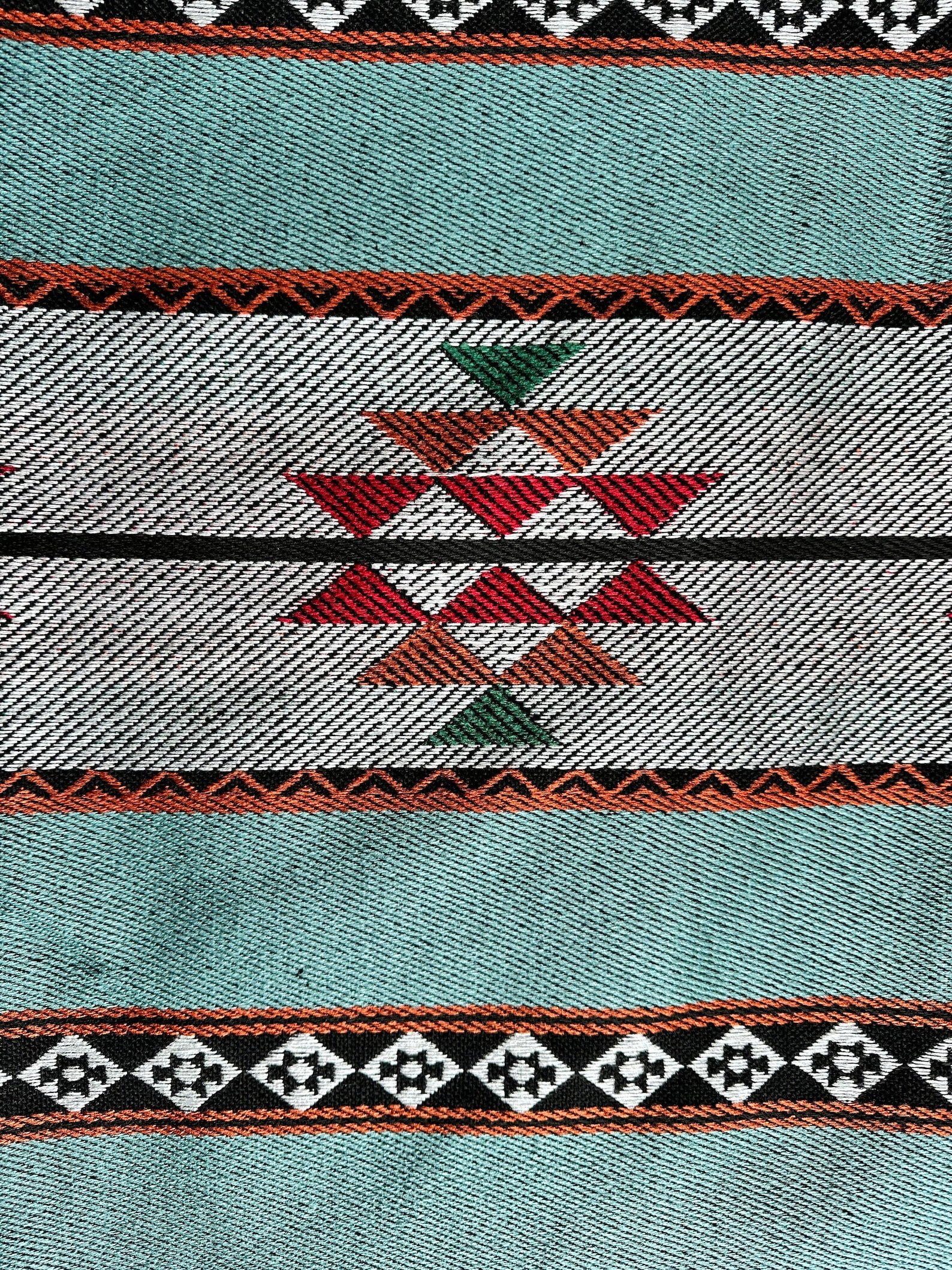 Jordanian Made Bedouin Sadu Fabric for Cushions, Tablecloths, Pillow ...