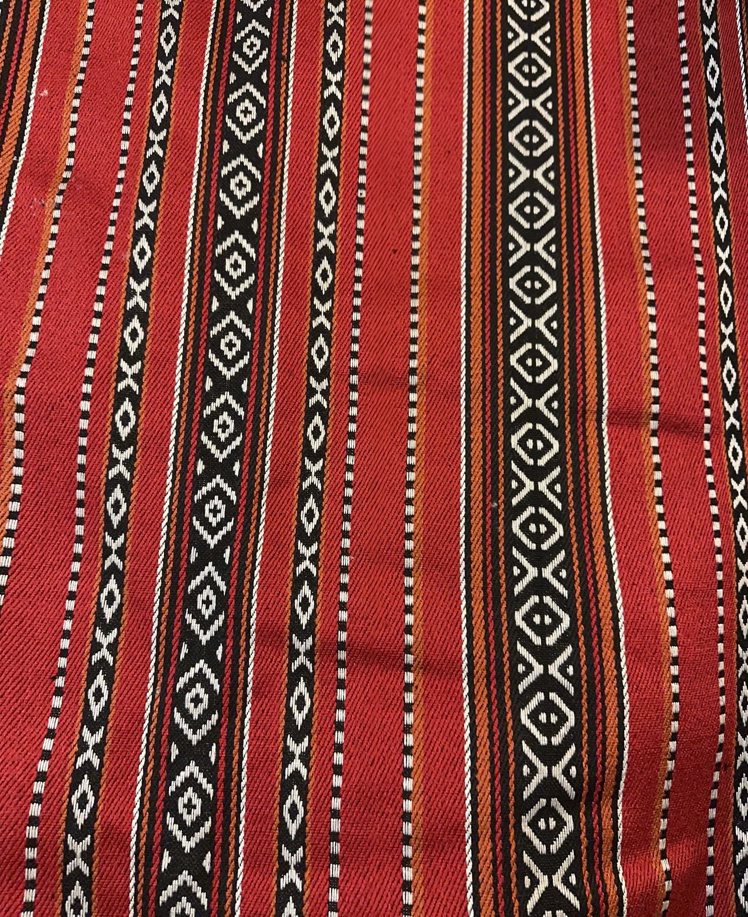 Jordanian Made Bedouin Sadu Fabric for Cushions Tablecloths - Etsy