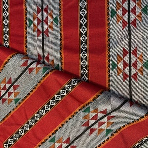 Jordanian Made Bedouin Sadu Fabric for Cushions, Tablecloths, Pillow ...