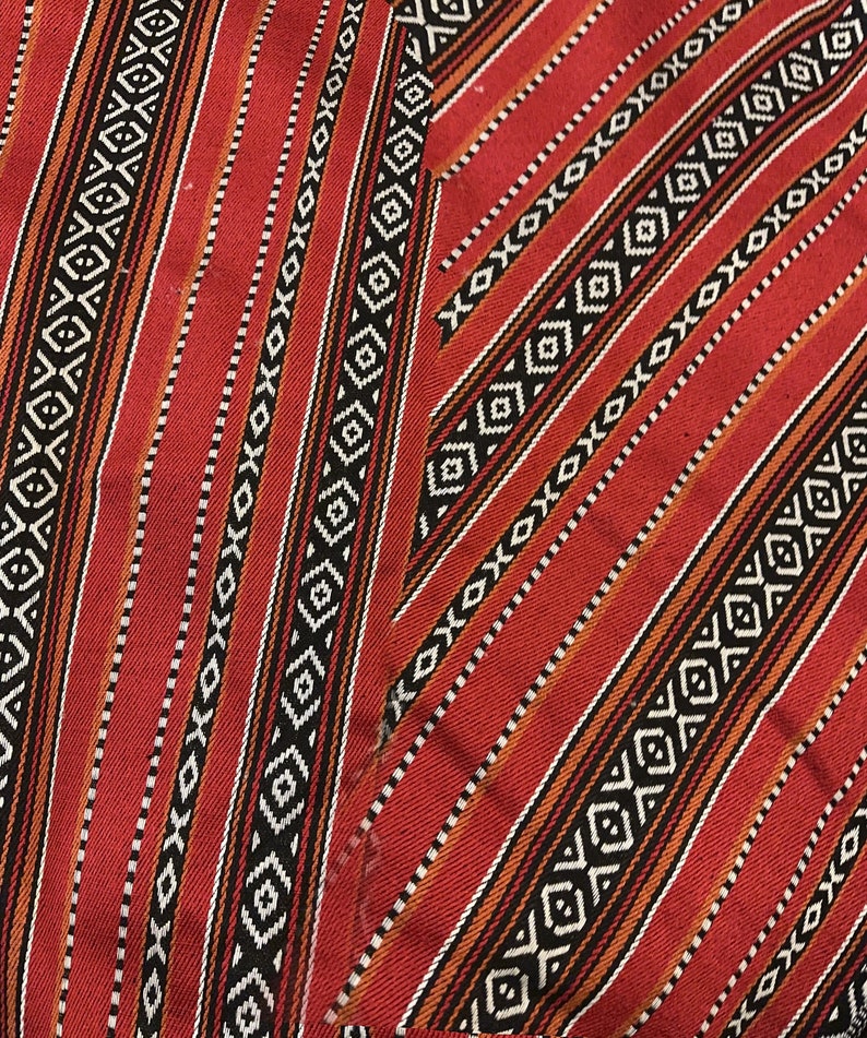 Jordanian Made Bedouin Sadu Fabric for Cushions Tablecloths - Etsy