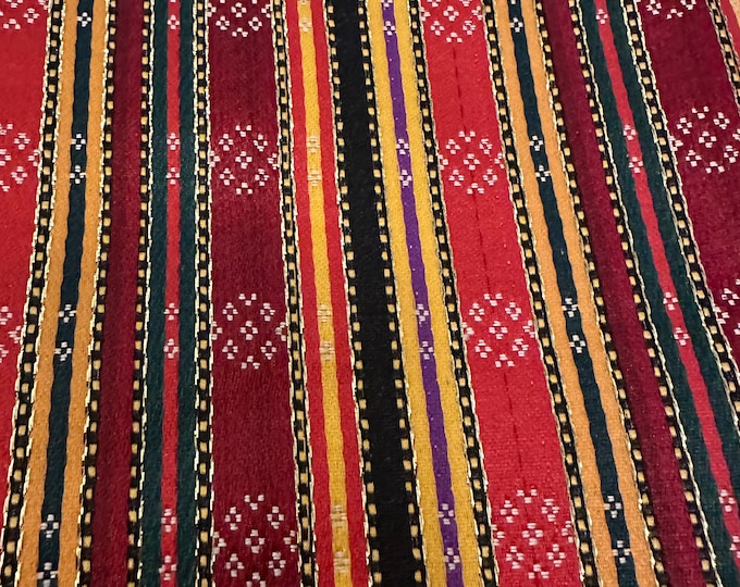 Saya Kashmir Fabric, Authentic Traditional Levantine Textile Used for ...