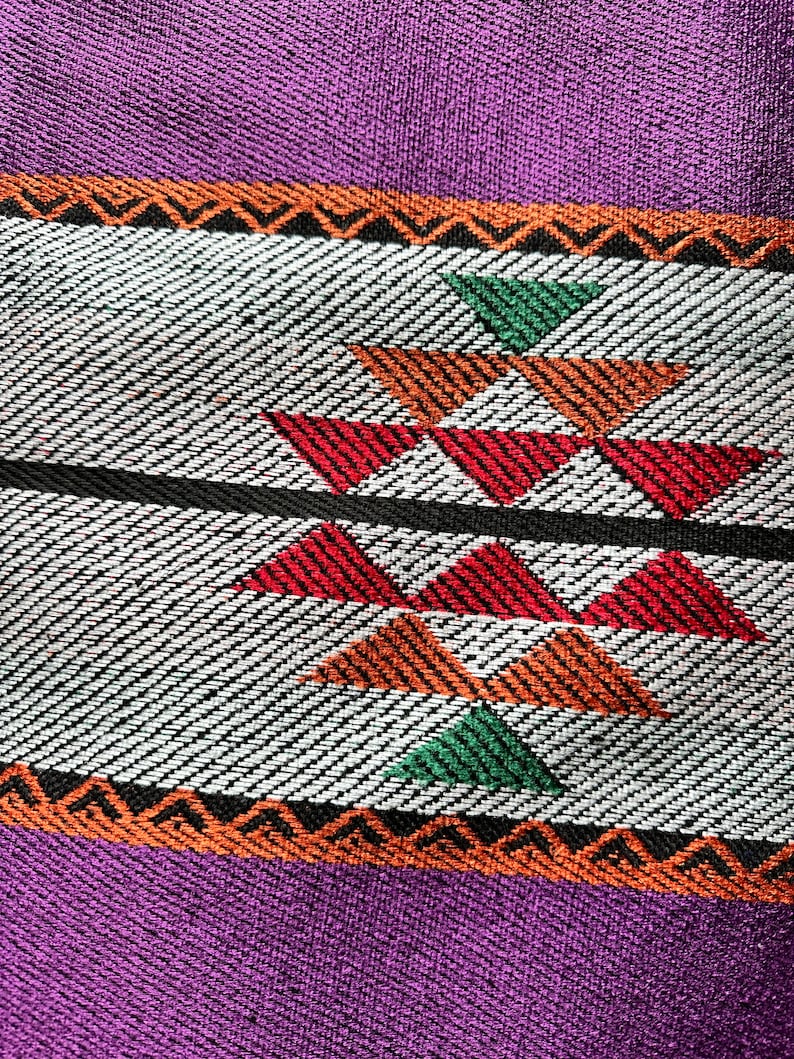 Jordanian Made Bedouin Sadu Fabric for Cushions Tablecloths - Etsy