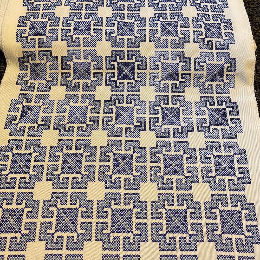 Jordanian/palestinian Tatreez Embroidery Fabric, Made in Jordan - Etsy