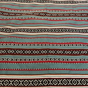 Jordanian Made Authentic Bedouin Sadu Fabric for Cushions, Tablecloths ...