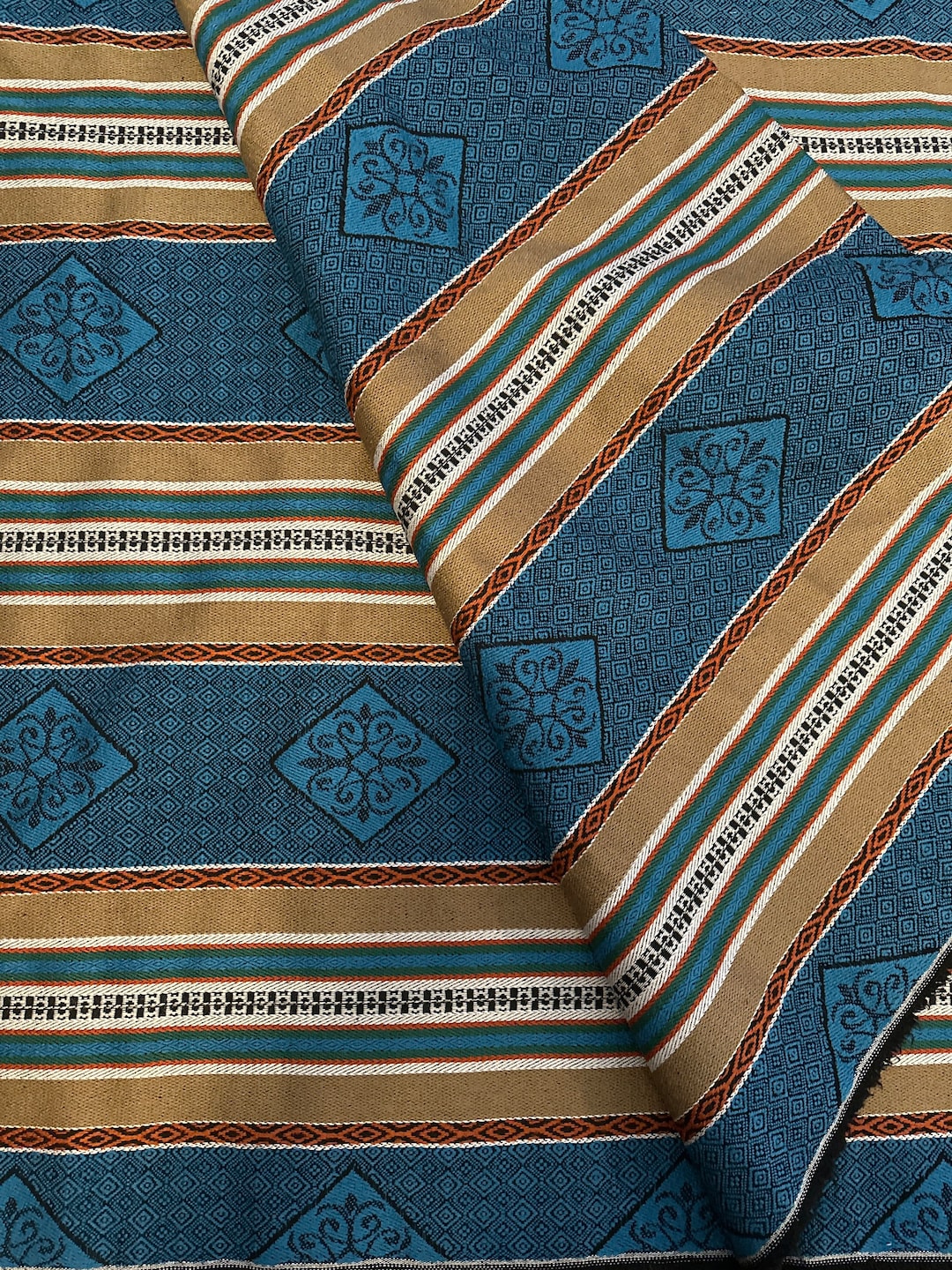 Jordanian Made Bedouin Sadu Fabric for Cushions, Tablecloths, Pillow ...
