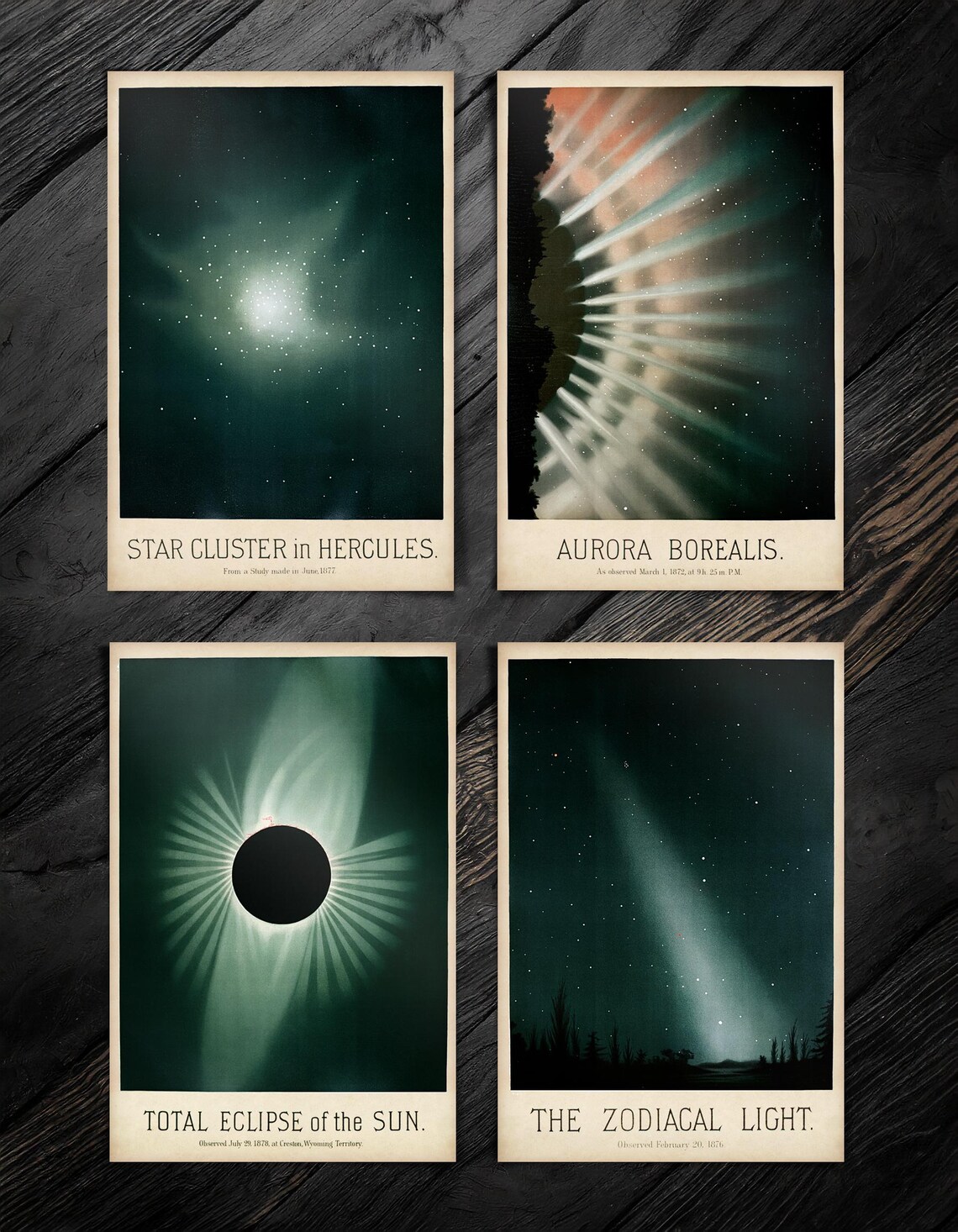 The 1882 Trouvelot Astronomical Drawings Box Set - Etsy