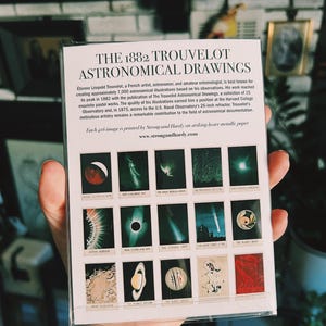 The 1882 Trouvelot Astronomical Drawings Box Set - Etsy