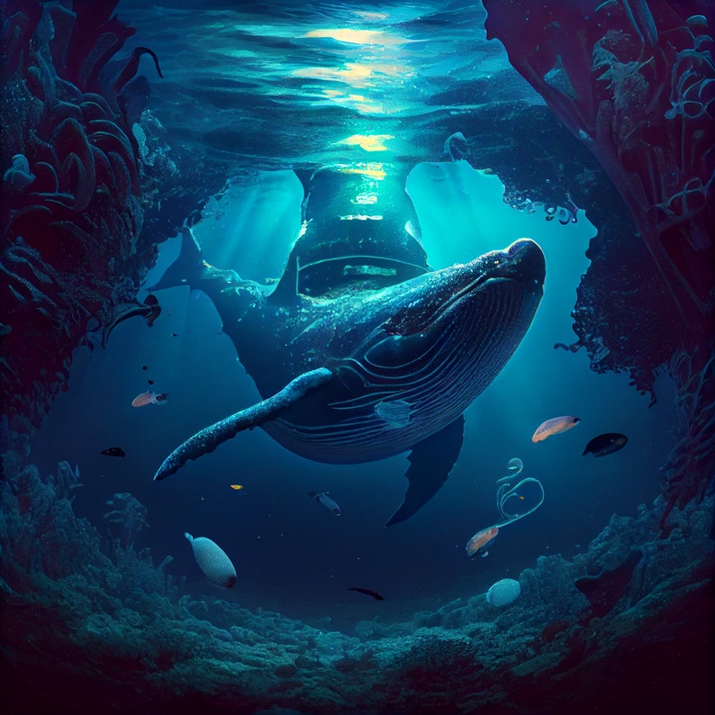 Deep Under the Sea - Etsy