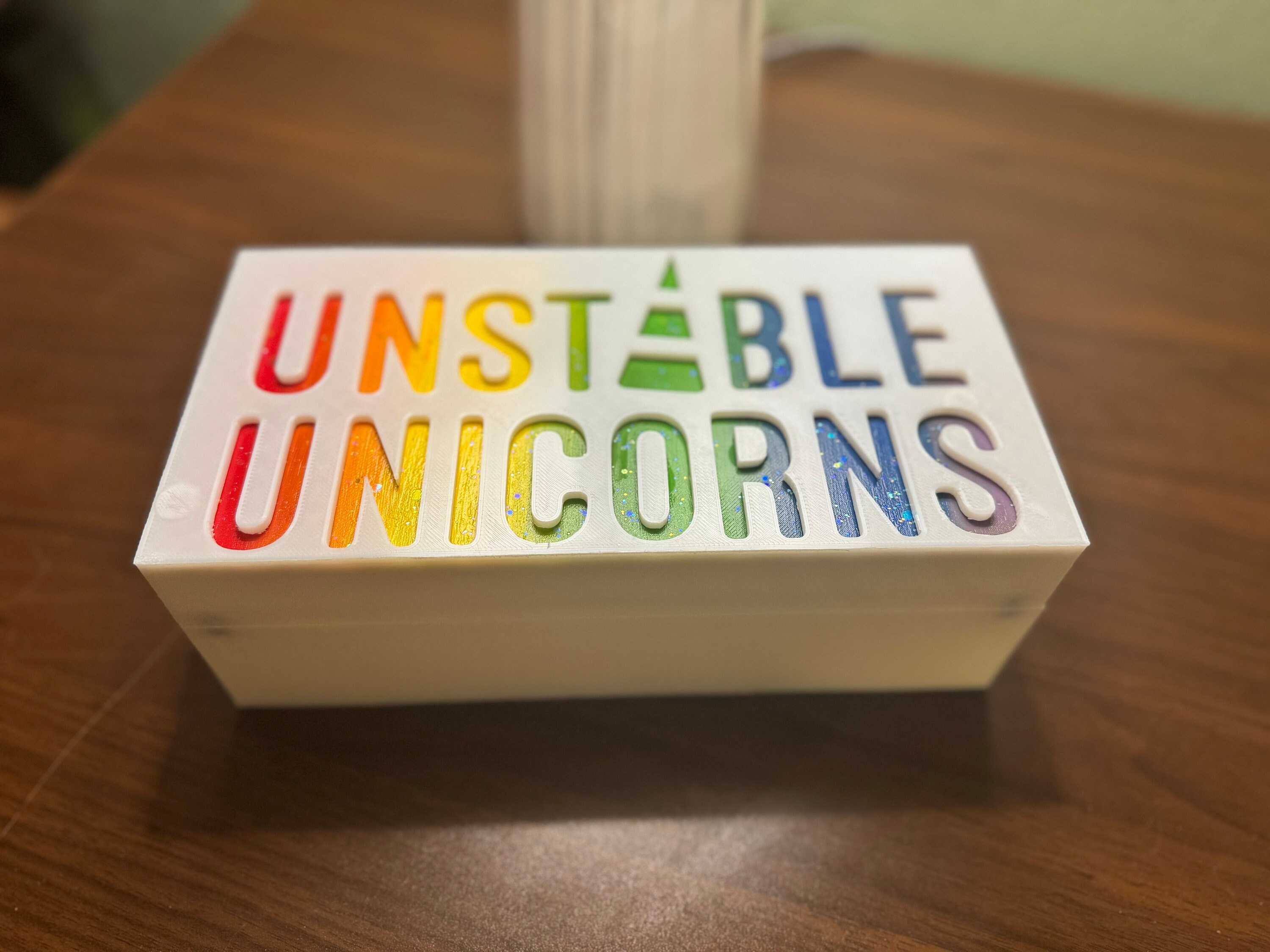 Unstable Unicorns Game Case 3D Printed & Painted Does Not Include Game ...